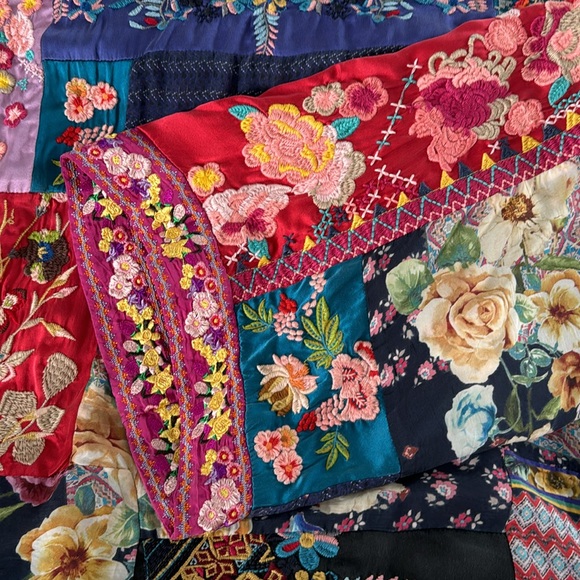 Johnny Was | Jackets & Coats | Johnny Was Embroidered Reversible Kimono ...